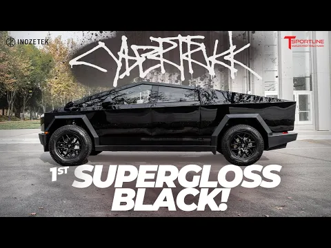 World's First Gloss Black Cybertruck Is Ready for Delivery, VIP ...