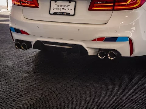 2018 BMW M5 (F90) M Performance Exhaust Soundcheck Is Intense ...