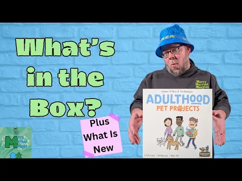 Adulthood: Pet Projects - Unboxing & How to Play | Board Game Videos