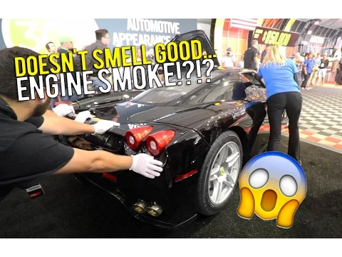 Ferrari Enzo Clutch Starts Smoking During Auction, Supercar Still ...
