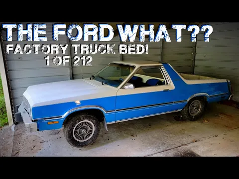 Super-Rare 1981 Ford Durango Pickup Discovered in a Garage, Still Runs ...