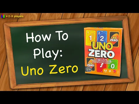 How to play Uno Zero | Board Game Videos