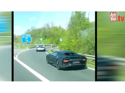 Bugatti Veyron Successor (Chiron) Spied Testing with BMW i8 as ...