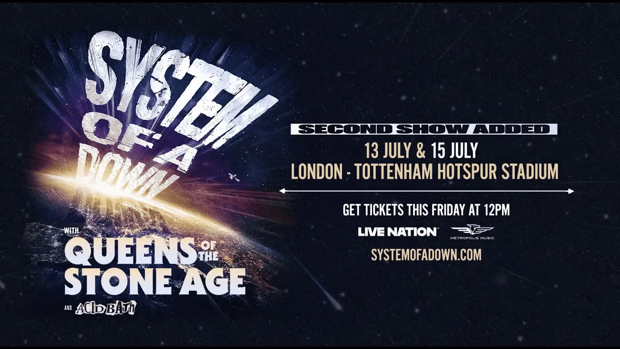 System Of A Down Tickets, Tour and Concert Dates – www.livenation.co.uk