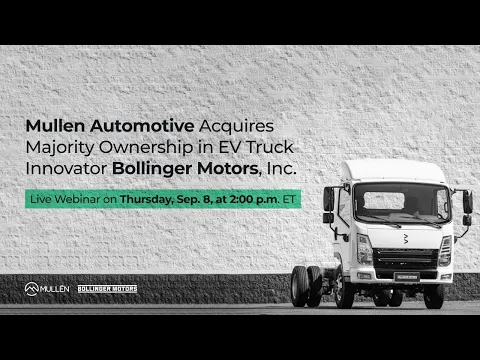 Mullen Buys 60% of Bollinger, Pledges to Produce the B1 and the B2 ...