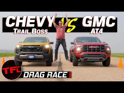 2023 Chevrolet Colorado Drag Races 2023 GMC Canyon, 4-Cylinder Camaro ...