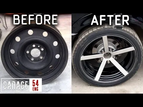 Building an AMG Replica Wheel (DIY) From a Steelie Looks Simple ...