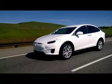 2016 Tesla Model X Spied in California, It’s Got a Tow Hitch ...