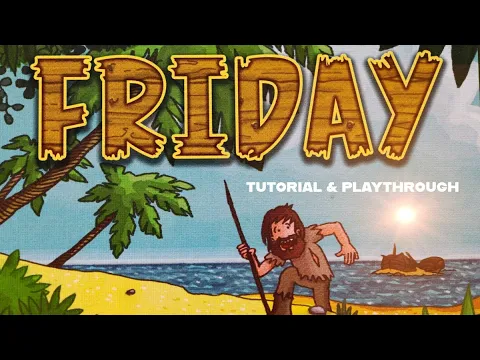 Friday - Solo Board Game Tutorial and Playthrough | Board Game Videos