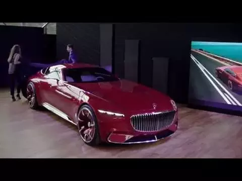 Vision Mercedes-Maybach 6 Looks Even Bigger in Real Life Videos ...