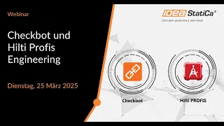 WEBINAR Hilti - Profis Engineering und Checkbot - Ein neuer St...