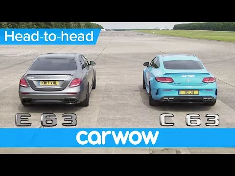 Mercedes-AMG E63 S vs. C63 S Coupe Drag Race Proves AWD Always Wins ...