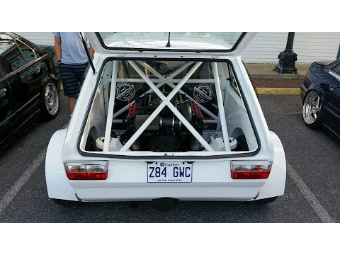 Mid-Engined VW Golf GTI Mk I Mixes a 4.2L V8 Power with Porsche Bits ...