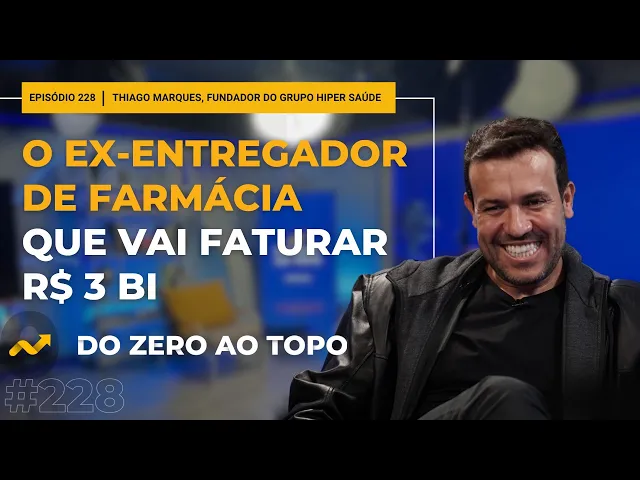 Hiper Saúde: Thiago Marques foi de entregador a fundador de negócio bilionário