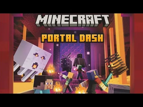 HOW TO PLAY Minecraft Portal Dash | Board Game Videos