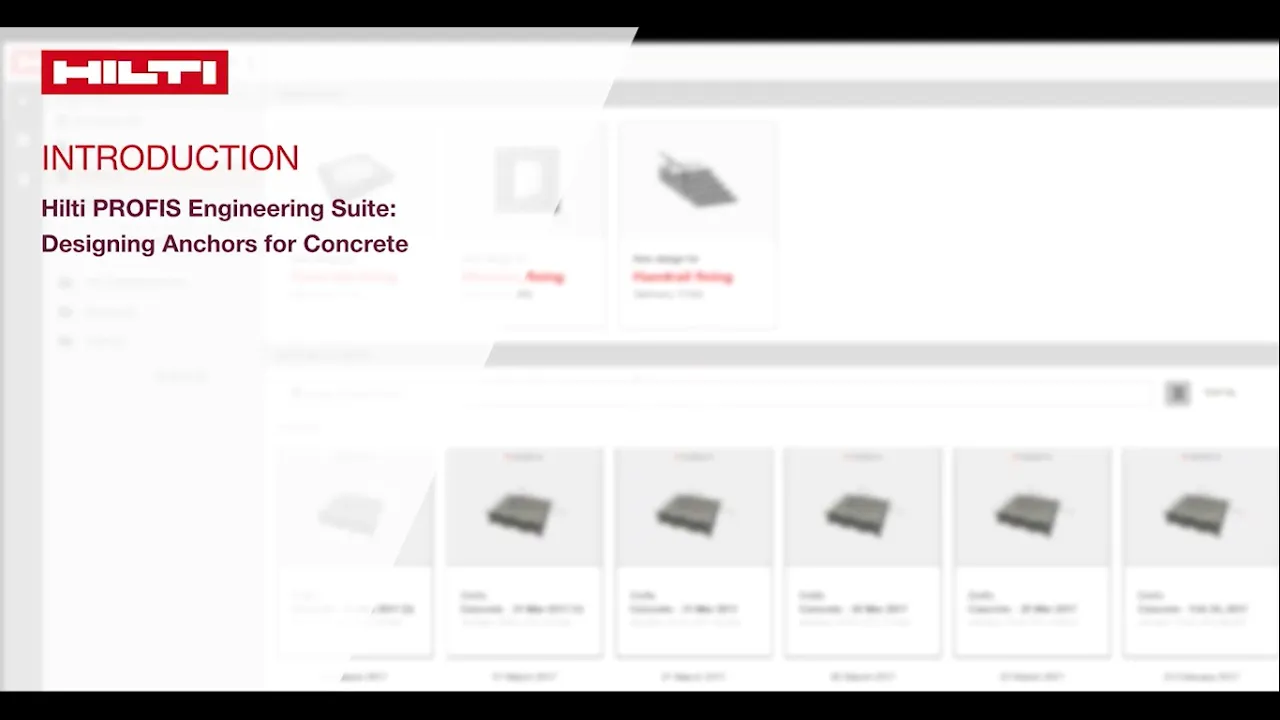 PROFIS Engineering Anchoring to Concrete Design Tutorial - Eng... PROFIS Engineering Anchoring to Concrete Design Tutorial - Eng...