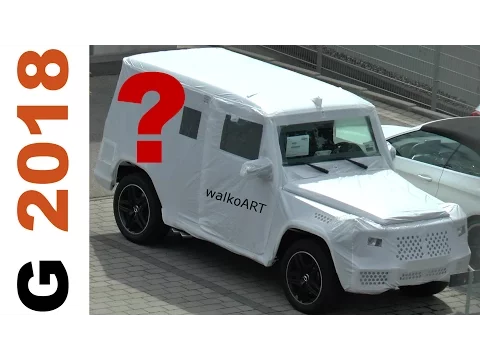 Why Does This Next-Generation Mercedes-AMG G63 Prototype Show a "Tablet ...