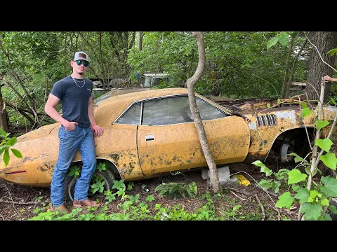 Rare 1971 Plymouth 'Cuda Left To Rot in the Woods Gets Saved After 40 ...