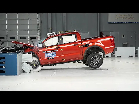 IIHS: Rear Passenger Safety in Small Trucks Leaves Much To Be Desired ...