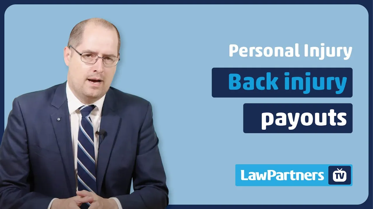 Injured Back at Work? Compensation & Payouts | Law Partners