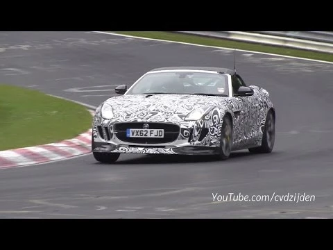F-Type R Roadster Prototype Will Give You a Jaguar Eargasm - autoevolution