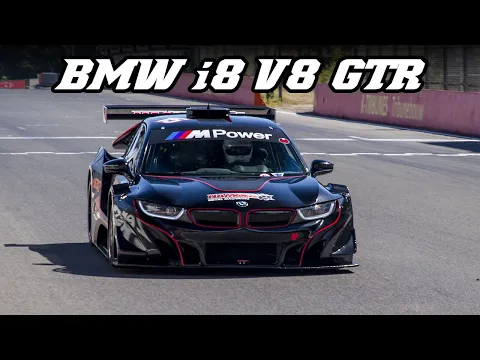 BMW i8 GTR Silhouette Racing Car Abandons Plug-In Drivetrain For V8 ...