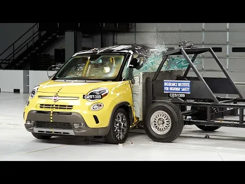 2014 Fiat 500L IIHS Crash Test: Top Safety Pick - autoevolution