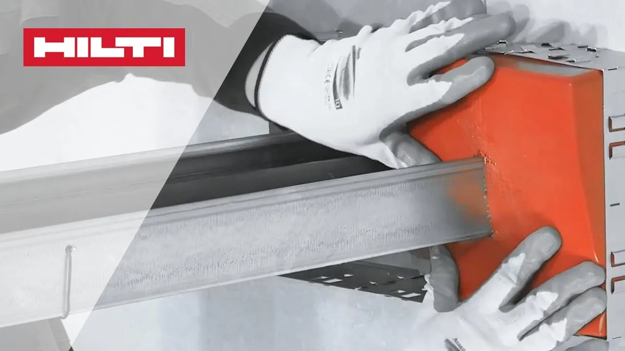 HOW TO: Install Hilti CFS-RCC rectangular cable collar - ETA