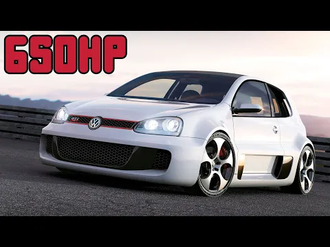 This Crazy Volkswagen Golf GTI Had a 650 HP W12 Engine - autoevolution