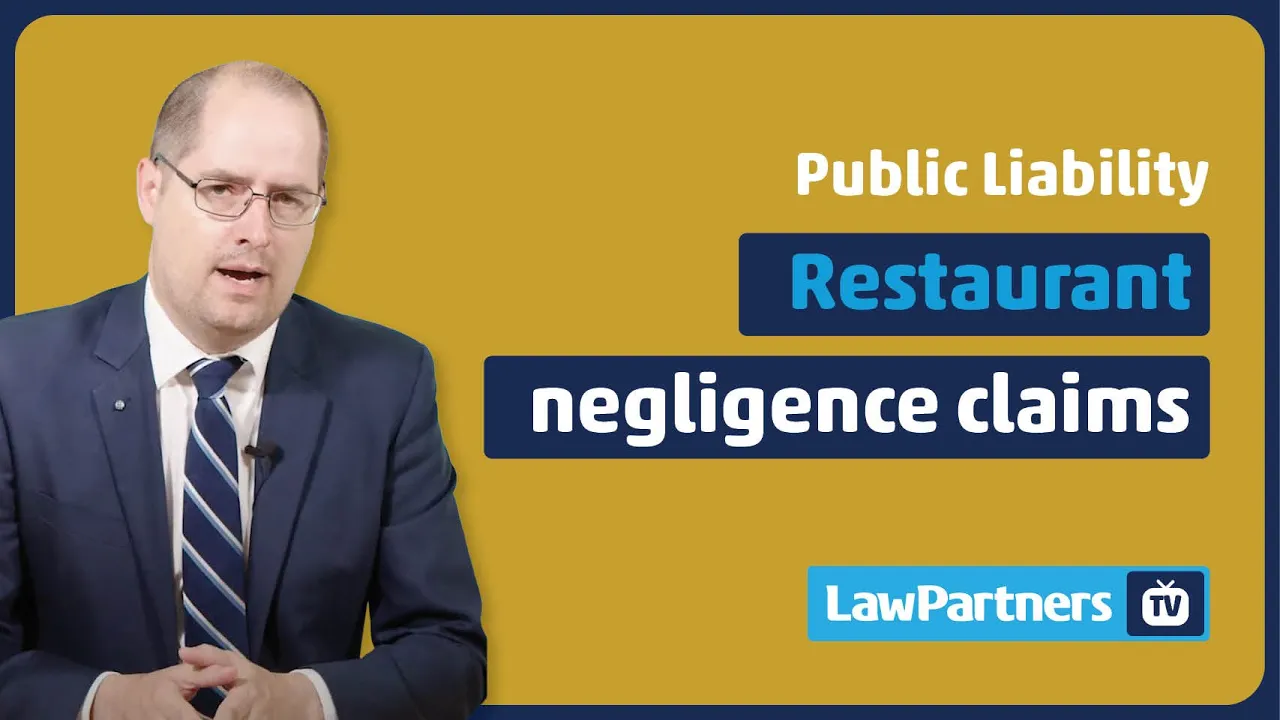 Restaurant Negligence Compensation Claims Guide. - Law Partners ...