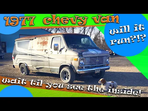 Groovy 1977 Fully-Customized G20 Chevy Hippy Van Roars to Life After ...