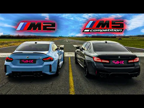 2023 BMW M2 Drag Races M5 Competition, All Bets Are Off - autoevolution