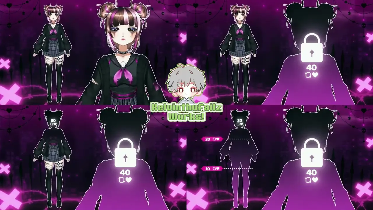 Model Reveal Graphic | Animated Unlock Me by Kelvinthufailz (@Kyosaka ...