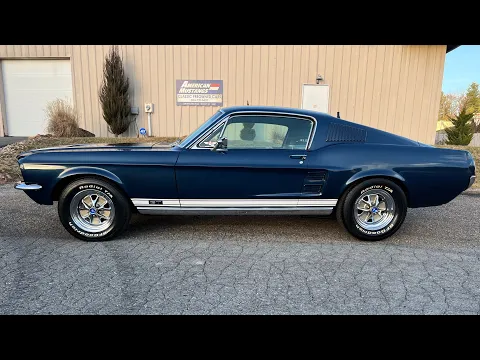 Plain-Looking 1967 Ford Mustang Is a Nightmist Blue Sleeper With a Big ...