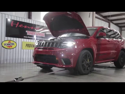 850 HP Hennessey Jeep Grand Cherokee Trackhawk Delivers Beastly Dyno ...
