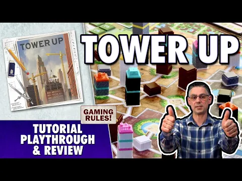Tower Up: Tutorial, Playthrough, & Review | Board Game Videos