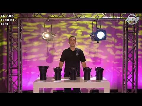 ADJ American DJ ENCORE-PROFILE-PRO-COLOR 250 Watt RGBWAL LED ...