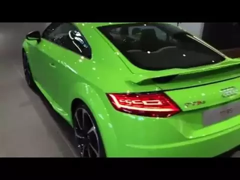 €66,400 Audi TT RS Coupe in Green Looks Like a Lamborghini Miura from ...