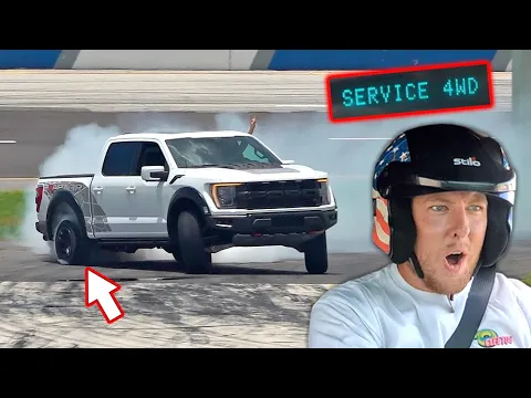Cleetus McFarland Turns 2023 Ford F-150 Raptor R Into Drift Truck ...