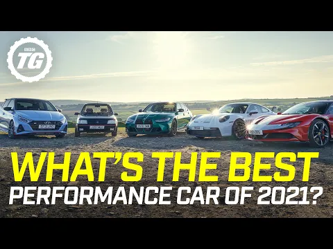 Top Gear Counts Down the Best Performance Cars of 2021, Number One Will ...
