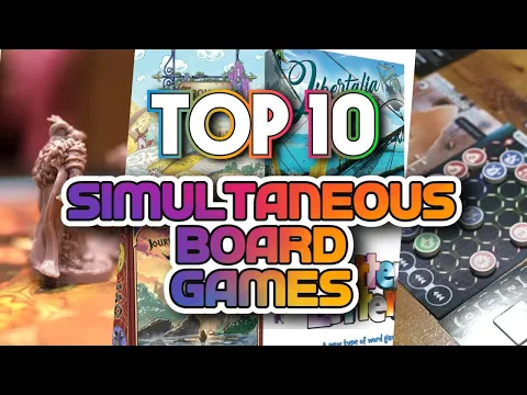 10 Best Simultaneous Board Games in 2025 | Board Game Videos
