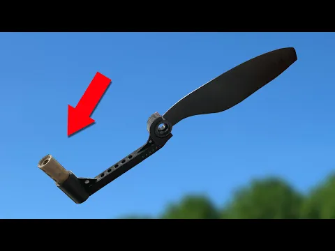 Guy Builds a Rocket-Powered Monocopter, Looks Like a Flying Knife ...