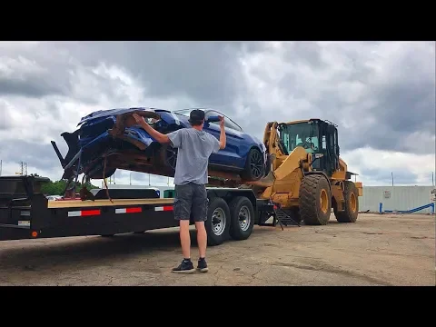 Wrecked Ford Mustang GT Gets "Shelby GT500 Conversion", Flexes ...