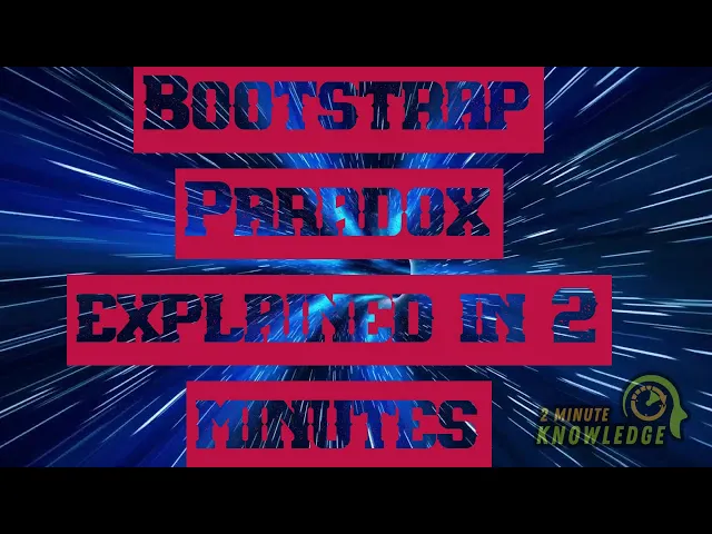 Can we go back in time?Bootstrap Paradox | Siasat.pk Forums