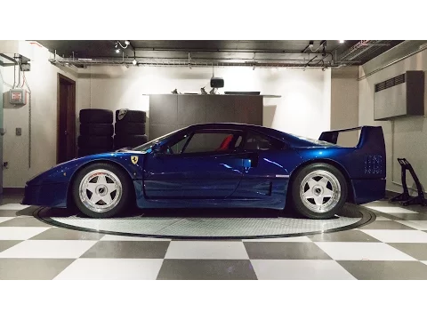Unique Blue Ferrari F40 Has Loud Tubi Exhaust - autoevolution