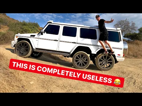 Fake Mercedes-AMG G63 6x6 Wagon Is No Good, Gets Stuck Offroad ...