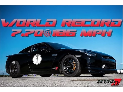 2,000 HP Nissan GT-R Sets New Quarter Mile Record: 7.7s with AWD ...