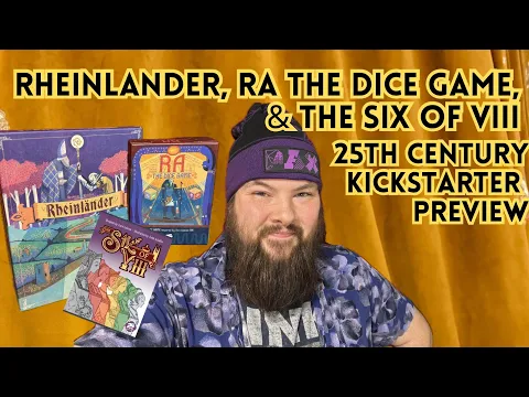Rheinlander, Ra The Dice Game, & the Six of VIII Preview | Board Game ...
