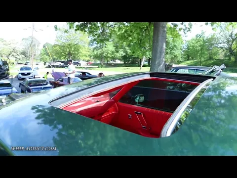 G-Body Oldsmobile Cutlass Flexes 24-Inch Gold Wheels, Flashy Interior ...