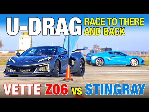 2023 Chevrolet Corvette Z06 Drag Races Stingray Z51 With Predictable ...